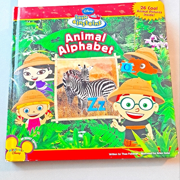 Disney | Other | Disney Lenticular Little Einsteins Animal Alphabet ...